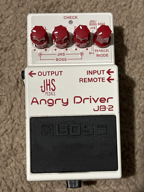 Boss JB-2 JHS Angry Driver 2017 - Present - White/Red | Reverb