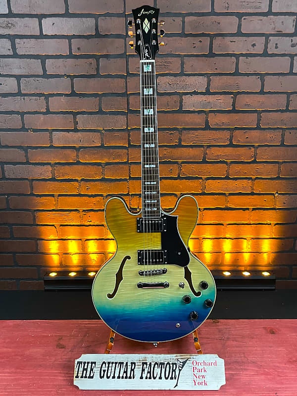 Firefly ES-335 Copy Semi-Hollow Electric Guitar - Rare | Reverb