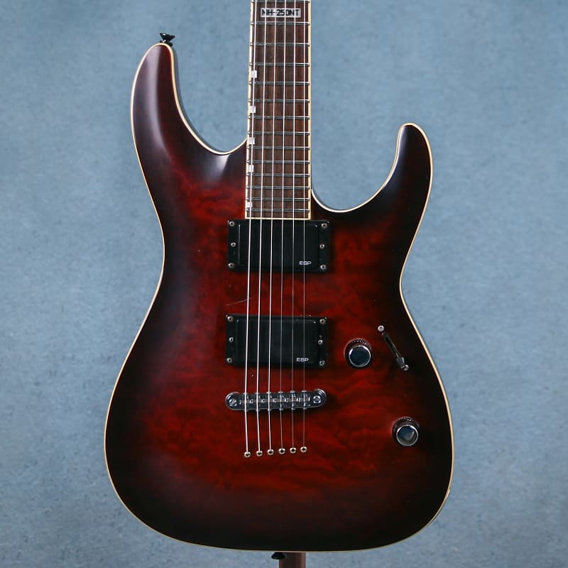 ESP LTD MH-250NT Electric Guitar - Brown Burst - Preowned | Reverb