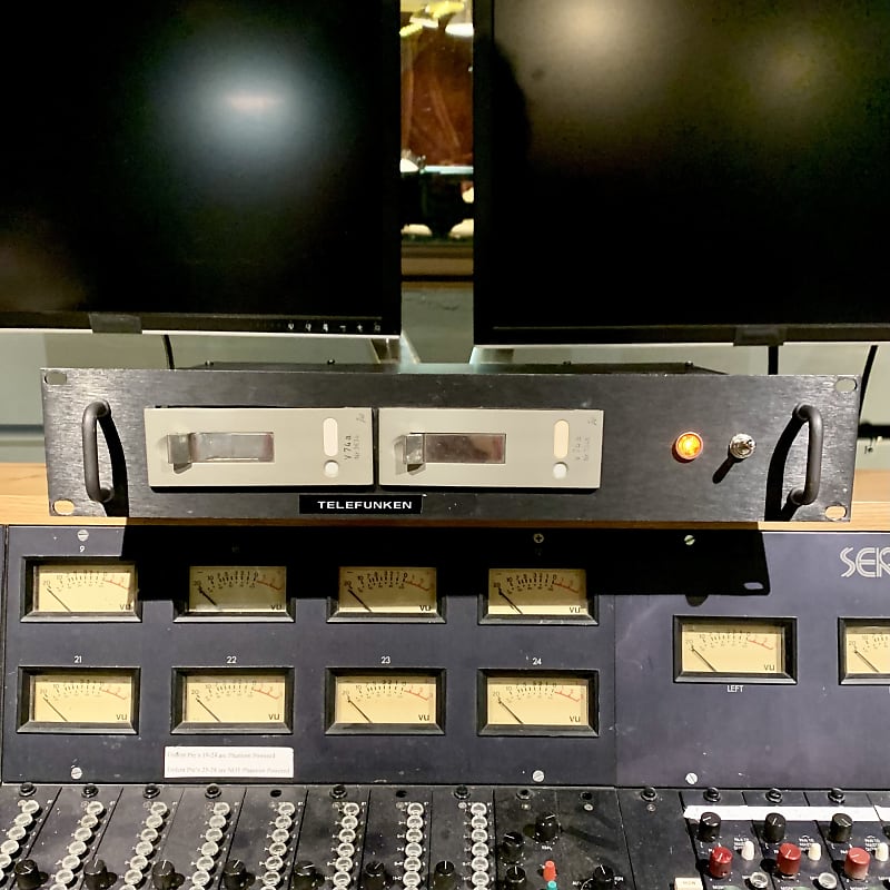 Telefunken V72 stereo rack Noir plug and play | Reverb
