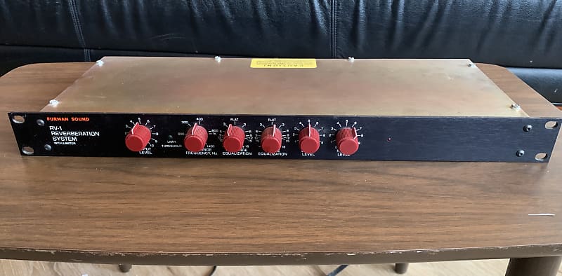 Furman RV-1 Mono Spring Reverb Analog Vintage 1980s | Reverb