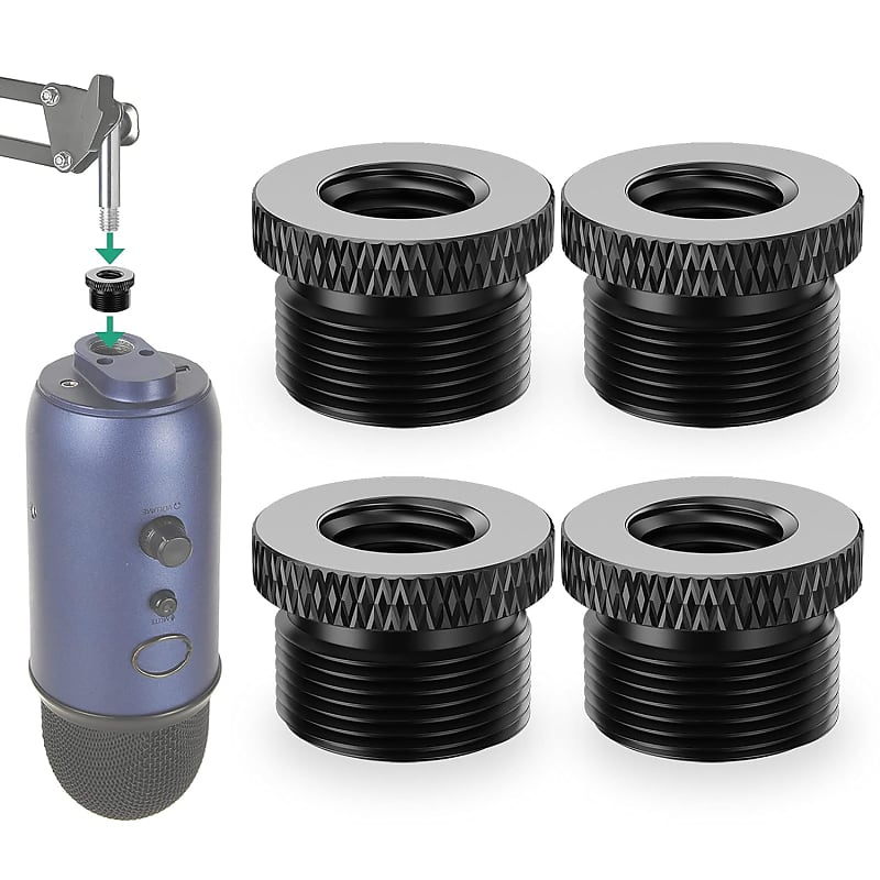 Mic Stand Adapter 5/8 Female To 3/8 Male & 3/8 Female To 5/8 | Reverb