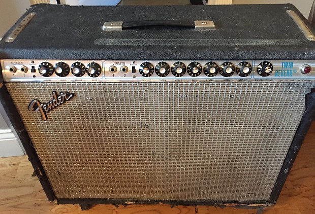 Fender Twin Reverb 1977 Silverface | Reverb