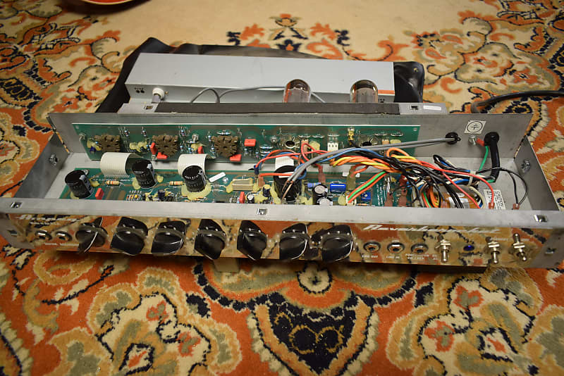 Ampeg Reverberocket R-12R Chassis and Reverb Tank WORKING | Reverb