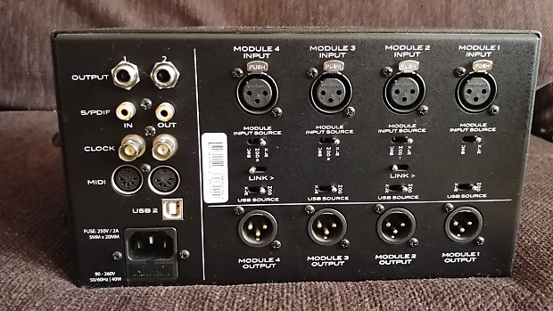 Aphex USB 500 Rack 4-Slot Powered 500 Series Frame with USB | Reverb