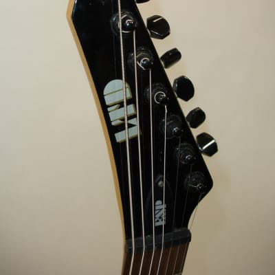 ESP LTD M-107 7-String Electric Guitar - Black | Reverb