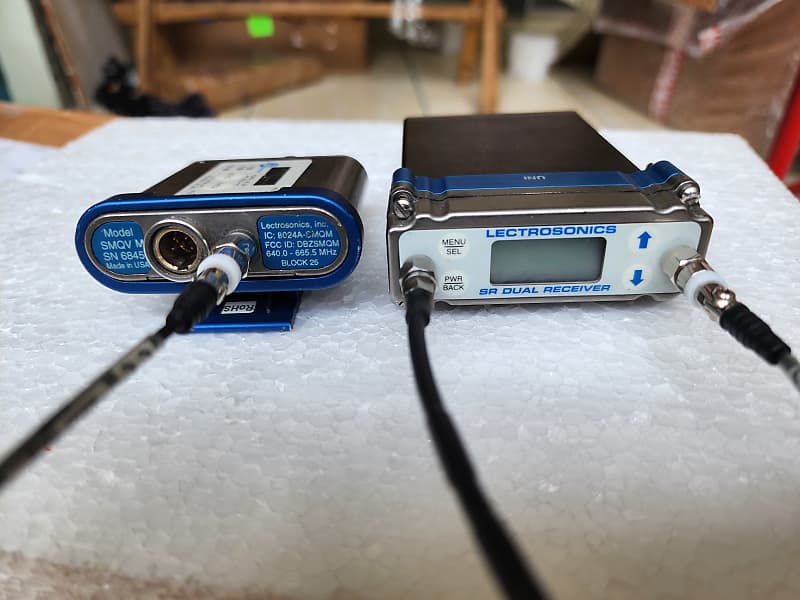 Lectrosonics SMQV M and SRB/E01 block 25 | Reverb