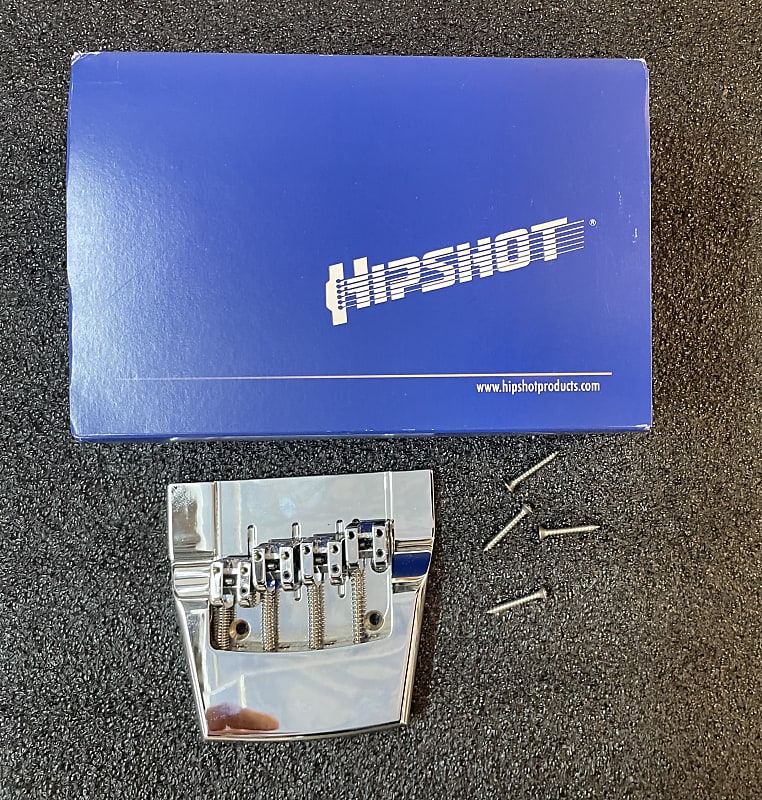 Hipshot Brass Rickenbacker bass replacement bridge - Bras | Reverb