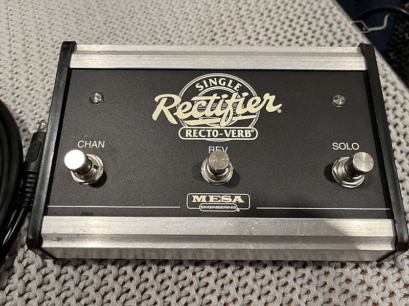 Mesa Boogie Single Rectifier Rect-o-Verb series II Footswitch | Reverb