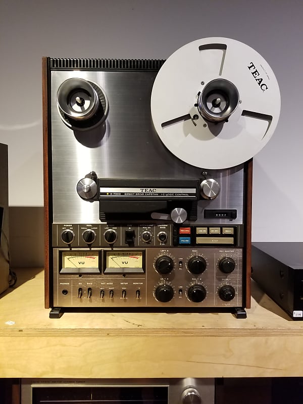 TEAC A-7300 - Beautiful Condition - Aftermarket Metal Hubs - | Reverb