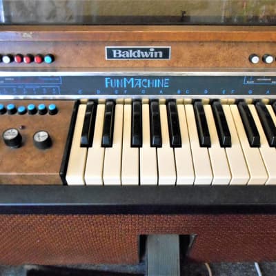 Baldwin Fun Machine Electric Organ 1970s w/a Groovy Rhythm | Reverb