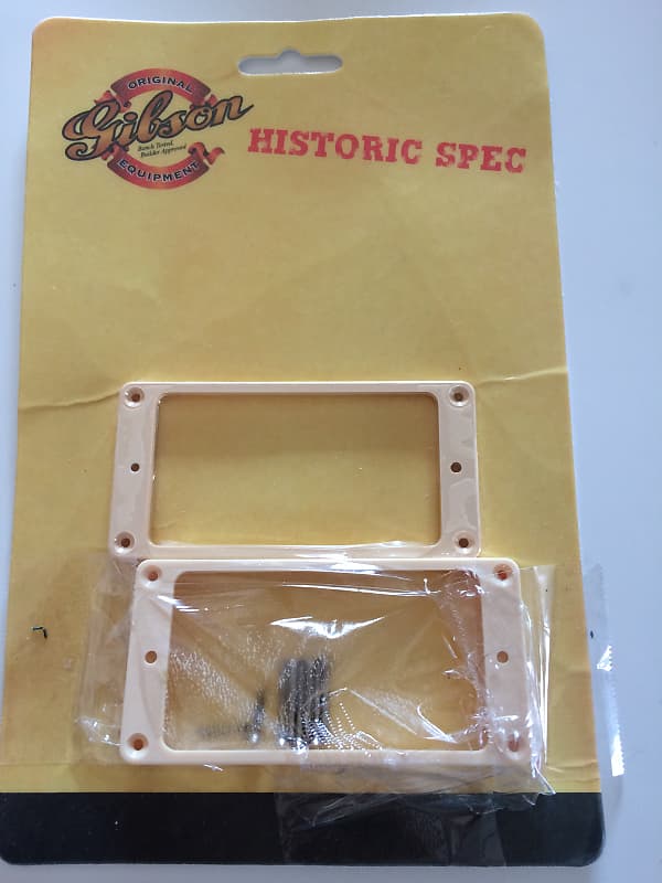Gibson Historic Spec Pickup Rings Creme | Reverb