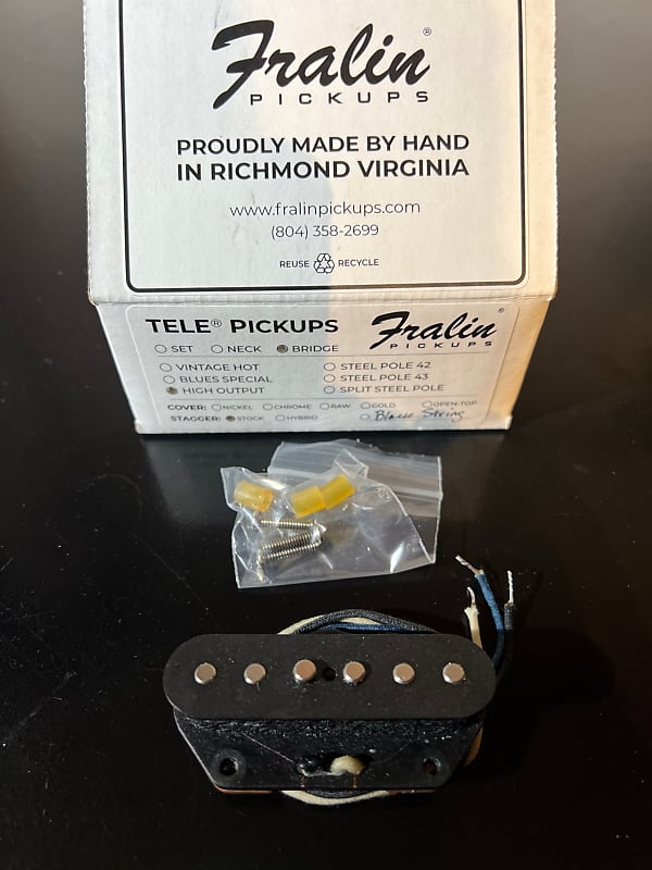 Lindy Fralin High Output Bridge Télécaster Pickup | Reverb