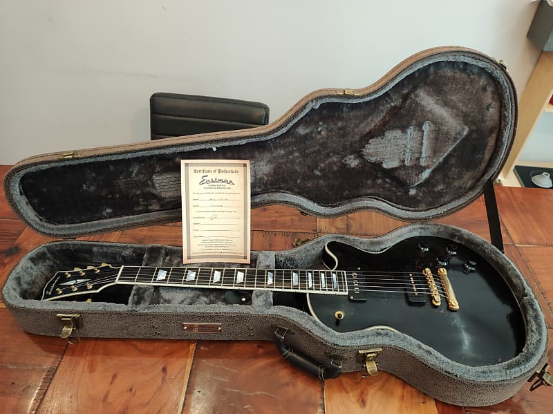 Eastman SB54/V-LTD-BK 2020 Black Varnish Relic | Reverb