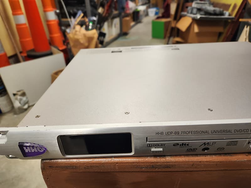HHB UDP-89 Professional Universal DVD/CD Player | Reverb