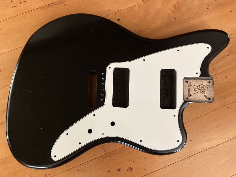 Warmoth Jazzmaster (Strat-Tele) custom ordered Black Lacquer- | Reverb