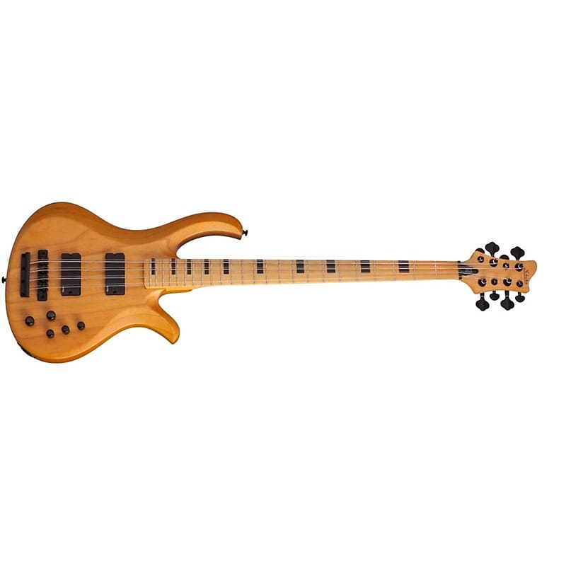 Schecter Riot Session 8 Bass, 8 String, Natural Gloss | Reverb