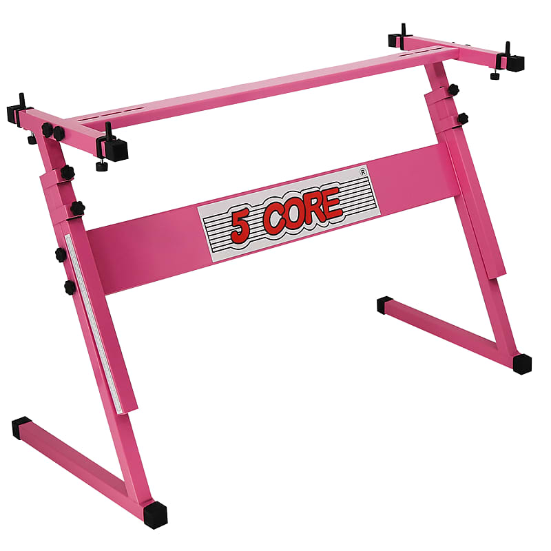 5 Core Keyboard Stand Z Style Height Adjustable Sturdy Piano | Reverb