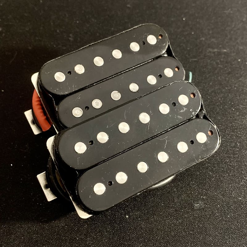 Gibson Double Slug Humbucker Set DS-C Black Pickups | Reverb