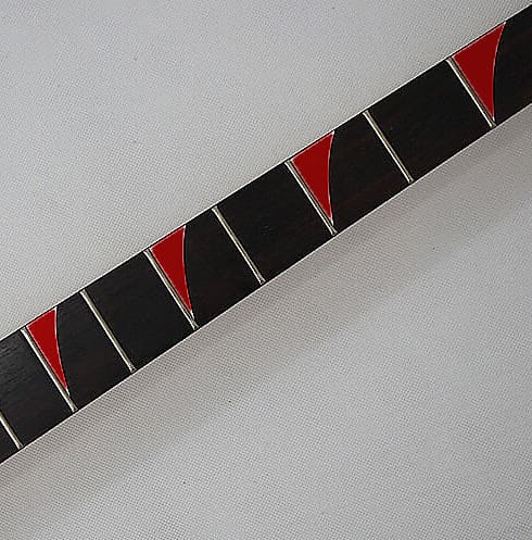 Sharks Red Stickers Inlay Fret Markers Stickers Vinyl Guitars | Reverb