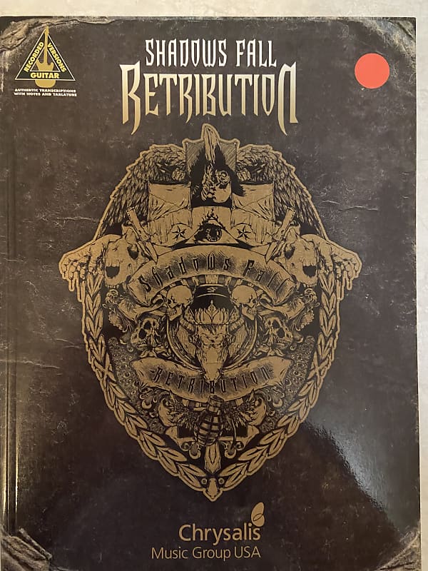 Shadows Fall - Retribution - Guitar Tab / Tablature Book | Reverb