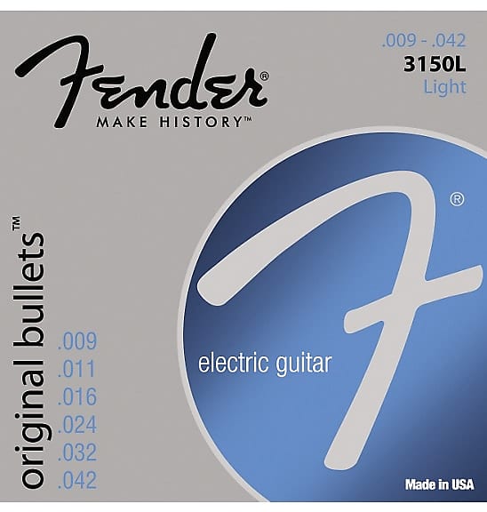 Fender 3150L Original 150 Pure Nickel Bullet-End Electric | Reverb
