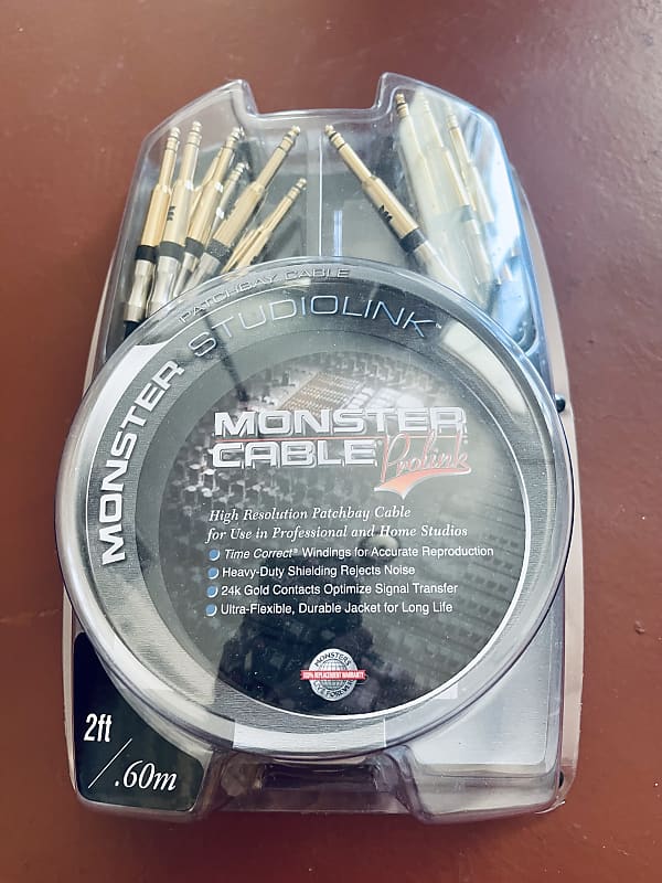 TT Tiny Telephone Cable / Adaptor Lot, New Monster TT Boxed : | Reverb