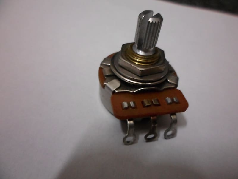 Vintage 1968 pot Fender Stratocaster 250k Potentiometer | Reverb