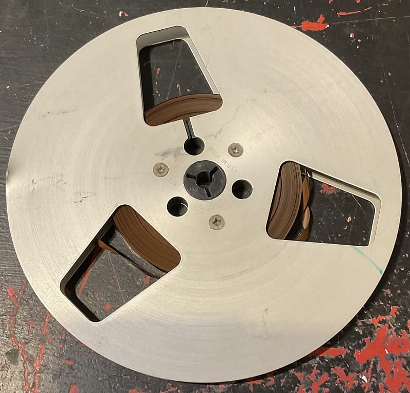 Vintage 7" MEISTER STYLE Aluminum Metal Take Up Reel To Reel | Reverb