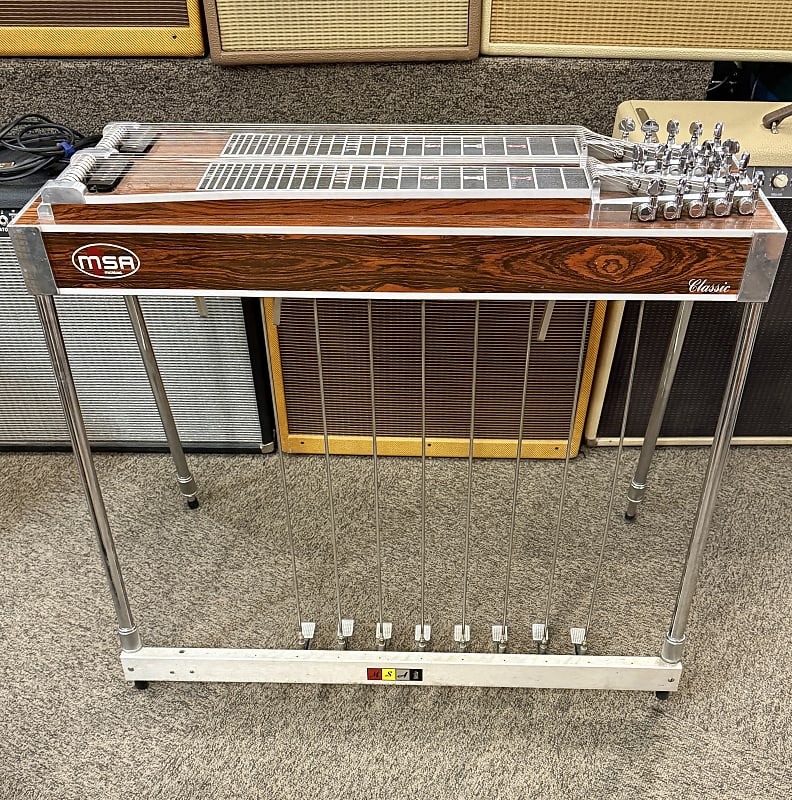 MSA D10 Classic Double Neck Pedal Steel 1973 | Reverb