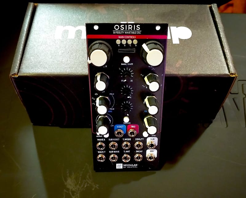 Modbap Modular Osiris Wavetable Oscillator 2020 Black | Reverb