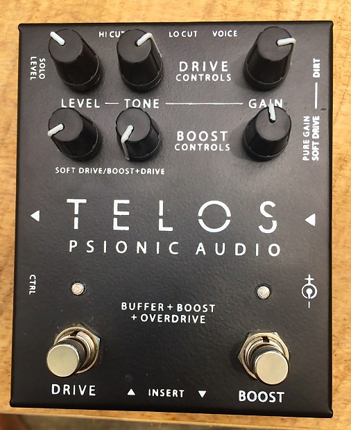 Psionic Audio Telos Overdrive/Boost | Reverb