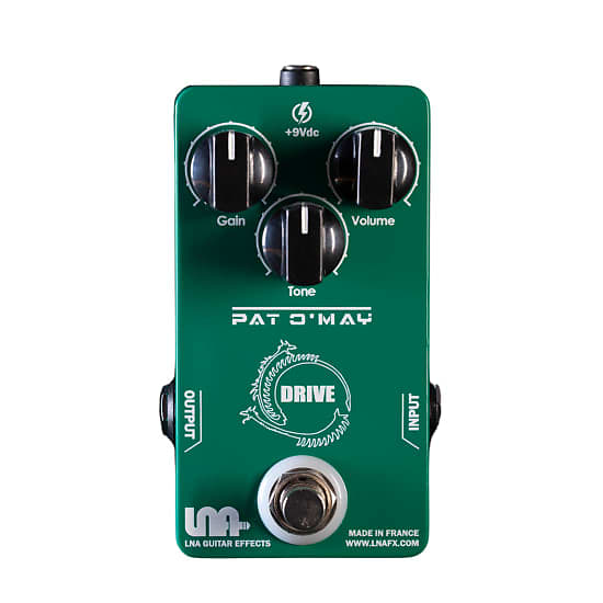 Pédale d'effet guiatre LNA Overdrive Pat O May | Reverb