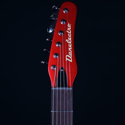 Danelectro 56 Vintage Baritone, Metallic Red | Reverb