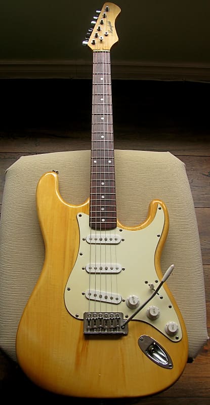 Mansfield Strat Style electric guitar | Reverb