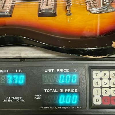 Univox Badazz 1973 - 3-Color Sunburst | Reverb