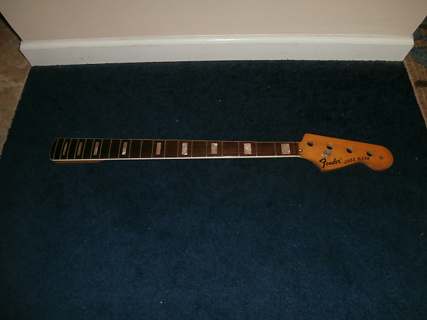 Vintage 1976 Fender Jazz Bass Neck! Original String Tree, | Reverb