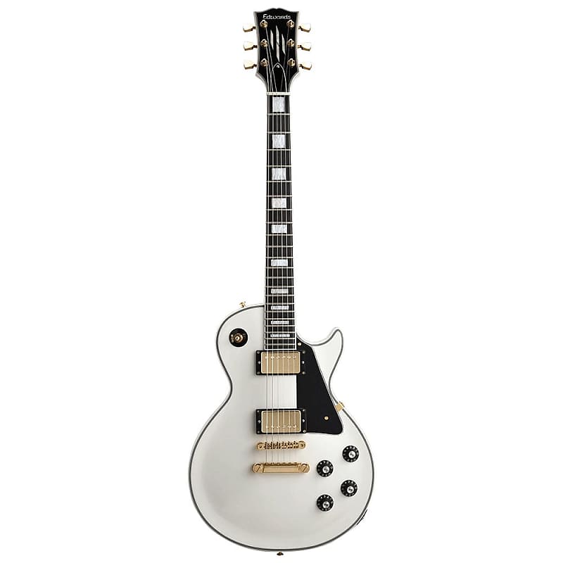 ESP Edwards LP-130CD White | Reverb