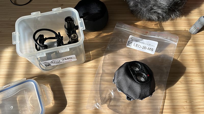 Cinela MS schoeps windshield kit : Leonard LEO-20MS + | Reverb