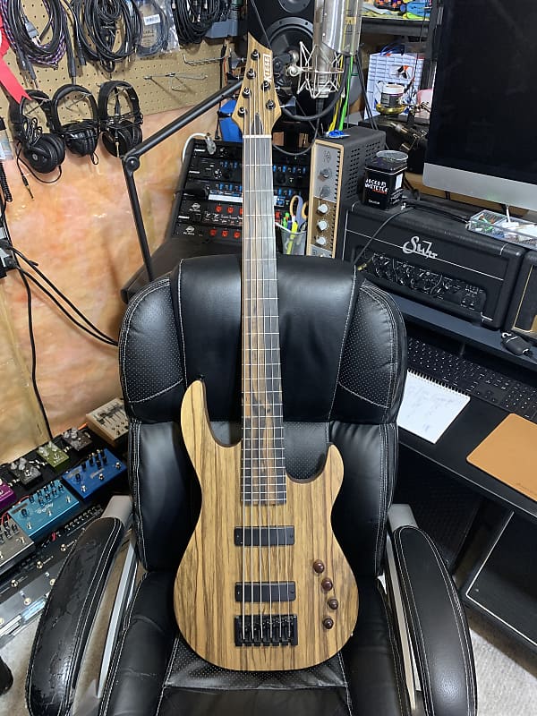 Kiesel 6 String Fretless Natural | Reverb