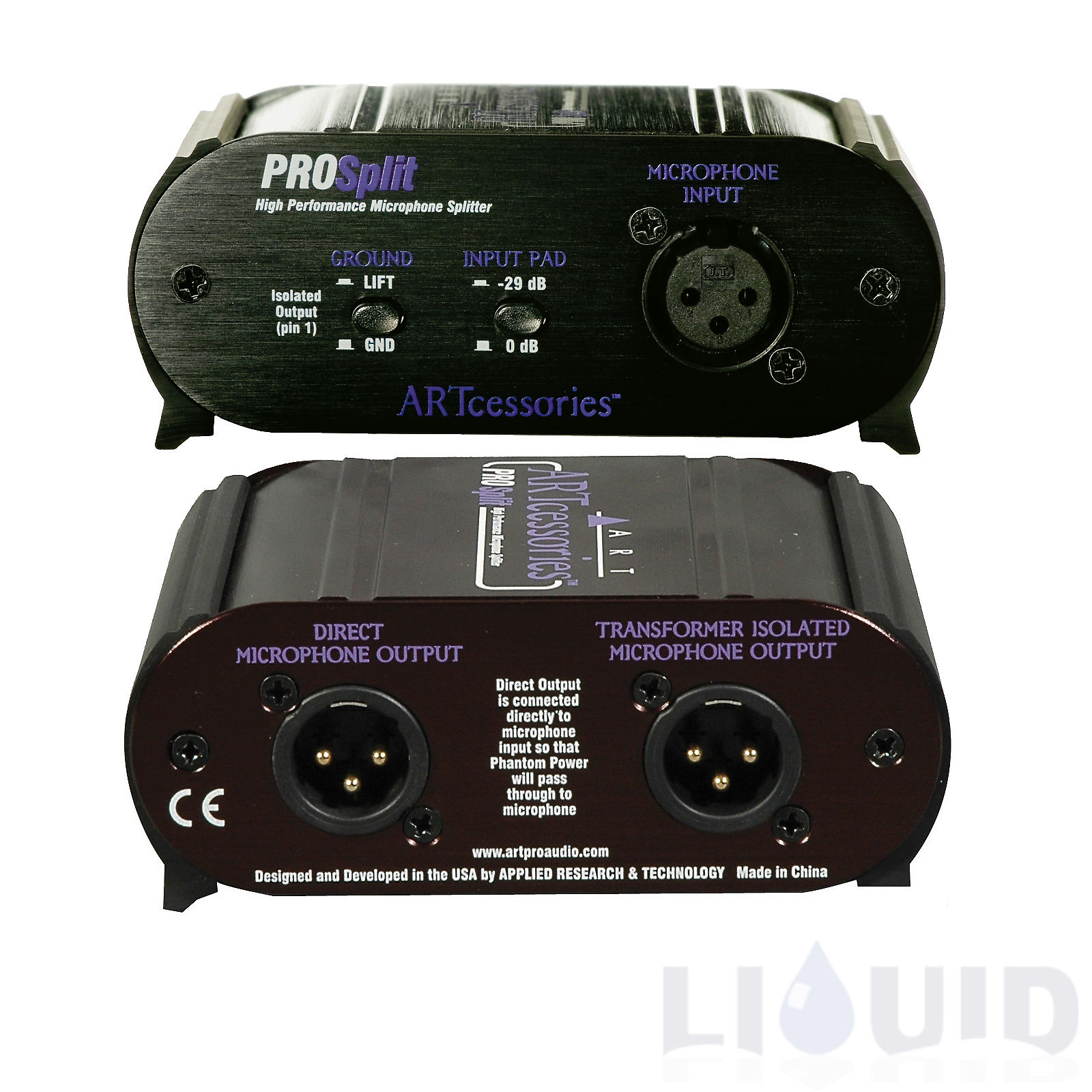 ART ProSplit Two Way Microphone Splitter | Reverb España