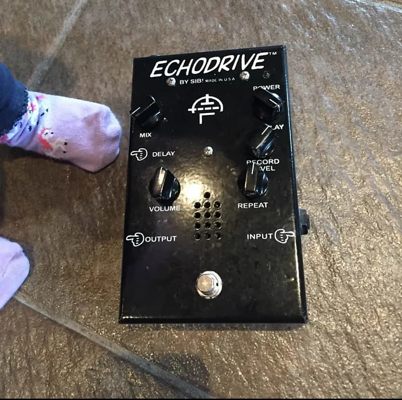 SIB Electronics Echodrive Delay - Black | Reverb UK