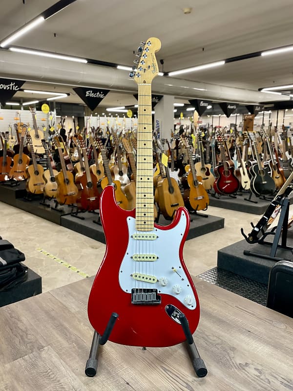 Fender STRATO RED USA + CUSTODIA | Reverb