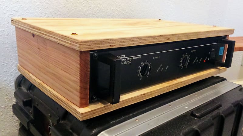 MusicNetwork Proshop 2U Custom Rack 2024 - Redwood Unfinished | Reverb