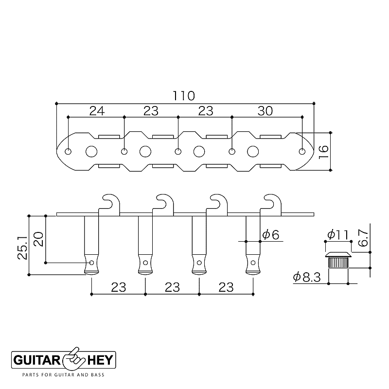 NEW Gotoh M-120 "A" Style Tuning Keys For Mandolin Tuning | Reverb UK