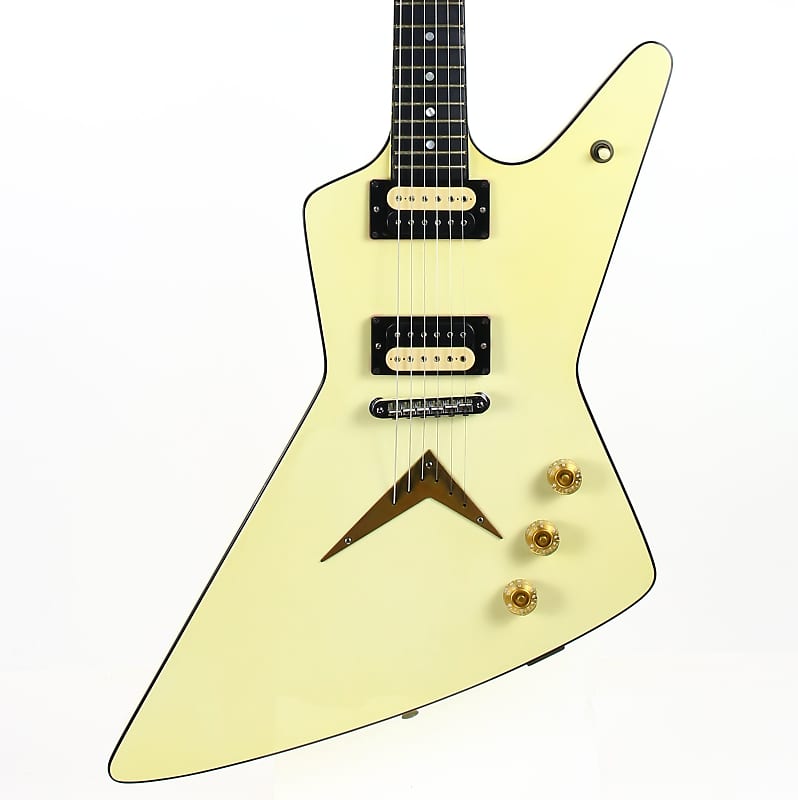 1980 Dean Z USA White w/ Black Binding Standard Bound | Reverb