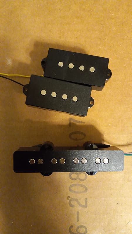 Ibanez Dynamic P-J Bass Pickups 2024 - BLACK MATTE | Reverb