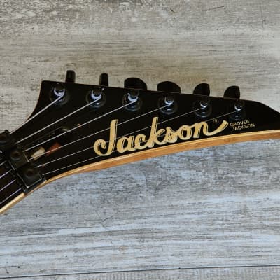 1990 Grover Jackson Japan Dinky HSH (Natural Brown) | Reverb Australia