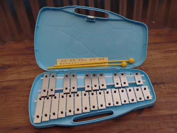 First Note T1700 25 Note Xylophone Glockenspiel Kit with Case | Reverb