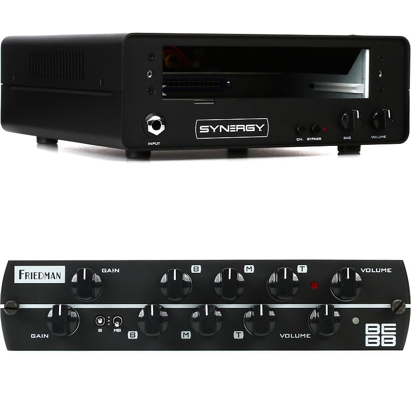 Synergy SYN1 Tabletop Preamp with Friedman BE-BB Module - One | Reverb